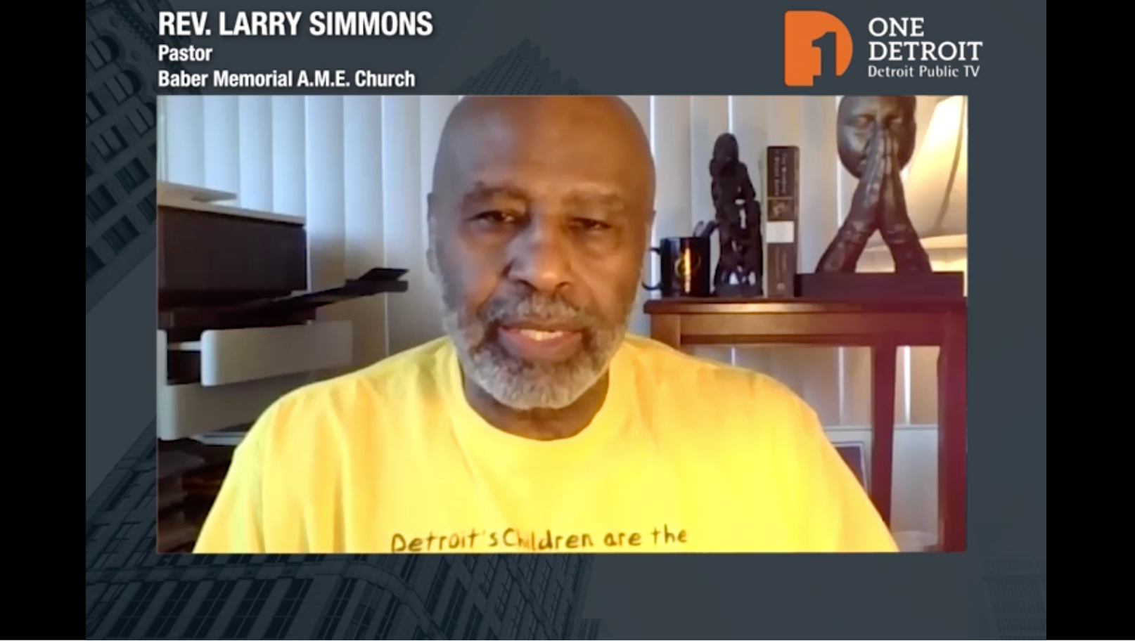Reverend Larry Simmons of Baber Memorial A.M.E. ChurchReverend Larry ...