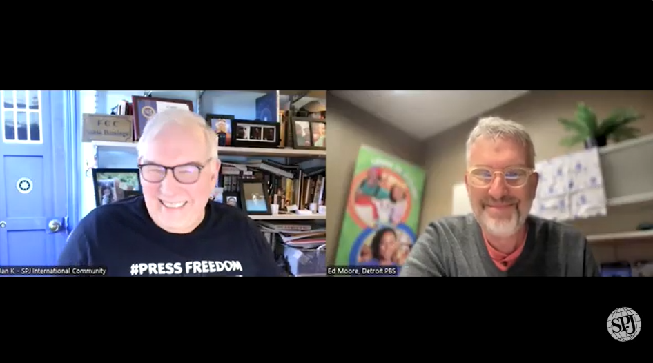 Ed Moore from Detroit PBS joins SPJ International Community to discuss ...